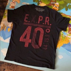 Express | Shirts | Mens Express Black Graphic Tshirt | Poshmark